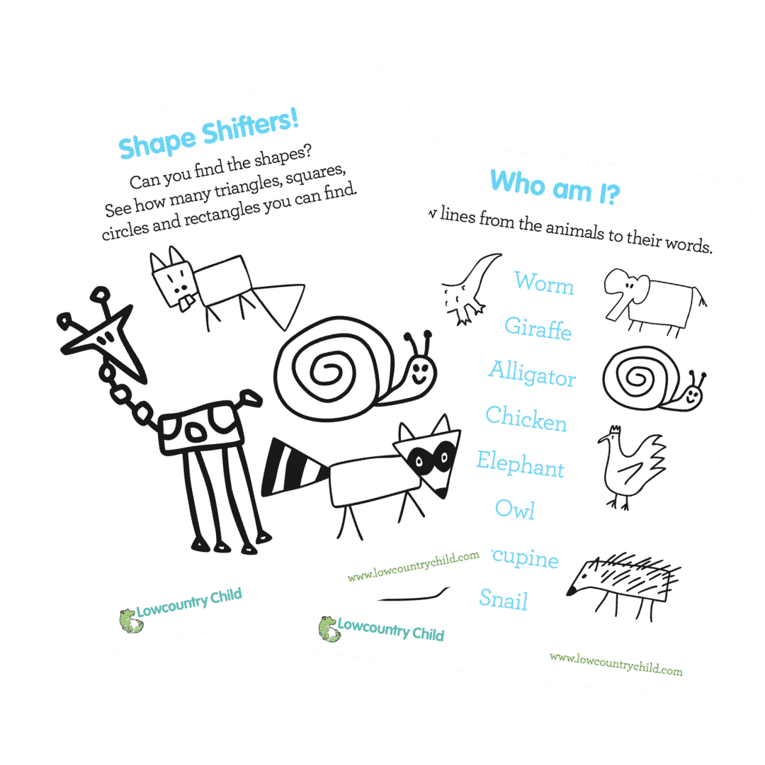 Free Printable Educational Sheets for Kids